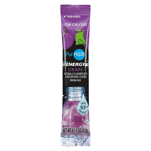 PurAqua Grape Energy Stick, 10 count